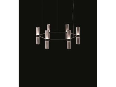 ZEPHYR R LED metal pendant lamp By Artemide | design Carlo Colombo