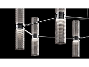 ZEPHYR R LED metal pendant lamp By Artemide | design Carlo Colombo