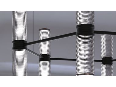 ZEPHYR R LED metal pendant lamp By Artemide | design Carlo Colombo