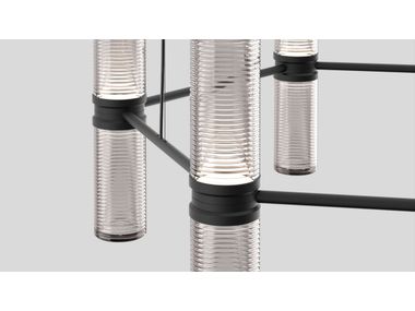 ZEPHYR R LED metal pendant lamp By Artemide | design Carlo Colombo