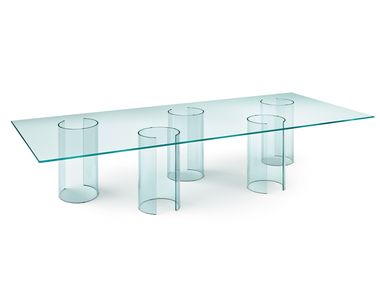 LUXOR Table By Fiam Italia | design Rodolfo Dordoni