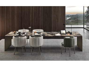 LINHA | Marble table Linha Collection By Minotti design studio mk27