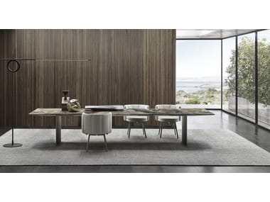 LINHA | Marble table Linha Collection By Minotti design studio mk27