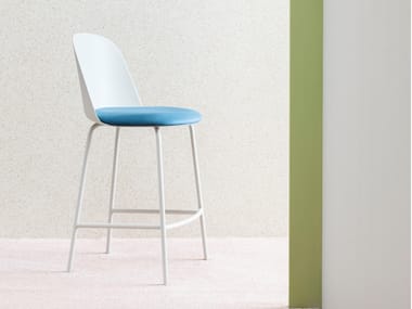 MARIOLINA High polypropylene stool By Miniforms | design E-ggs