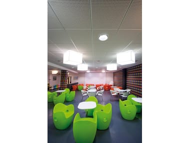 METAL MODULAR Painel de teto falso em aço By ATENA