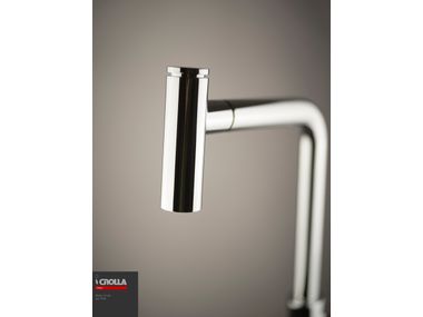 Countertop brass kitchen mixer tap with swivel spout METROPOLITAN By ...