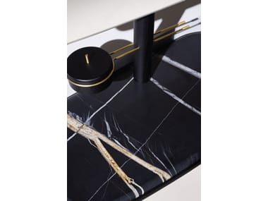 MOMENTS | Sahara Noir marble dressing table Moments Collection By nomon ...