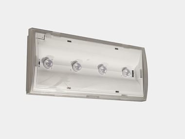 LED wall-mounted emergency light MONITOR1 IP65 By ES-SYSTEM