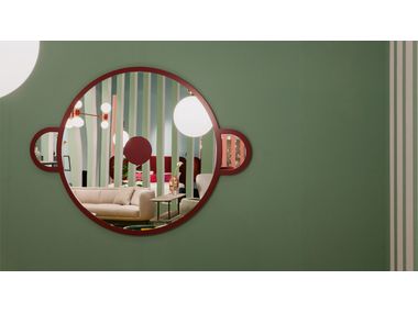 MONKEY MIRROR Framed wall-mounted mirror By Wittmann | design Jaime Hayon