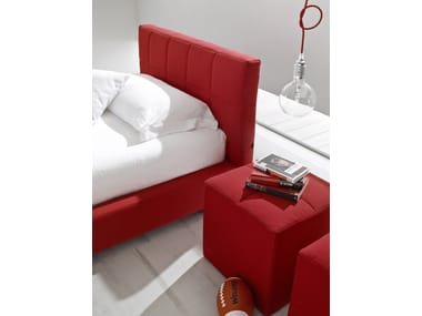MONO BASIC - MONO SPONDA LARGE Full size upholstered bed By Duomo Design