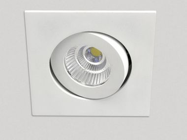 MOOD SQUARE Recessed LED adjustable spotlight By Essenzialed
