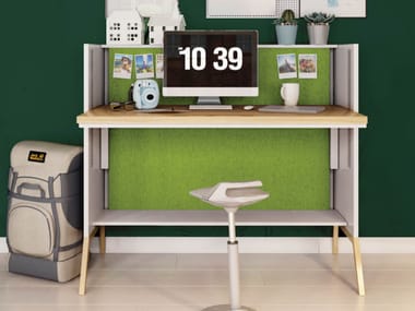 Height-adjustable writing desk NEST By Mikomax Smart Office design ...