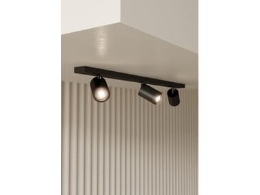 NOON LED multiple ceiling steel spotlight By Aromas del Campo | design ...
