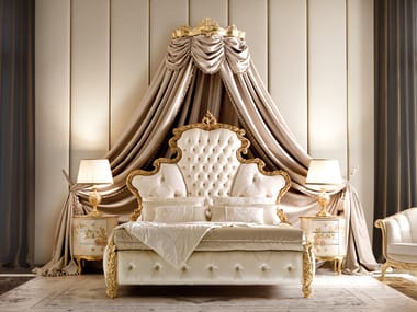 OPERA | Bed with tufted headboard Opera Collection By Andrea Fanfani