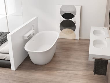 Freestanding round bathtub BETA ESSENTIAL | Round bathtub Beta ...