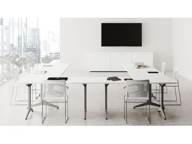 OYO Folding office desk with flip-top By Las Mobili