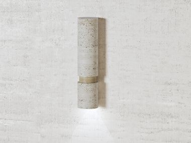 Lampada da parete a LED in pietra naturale PARALLEL WL Collezione ...