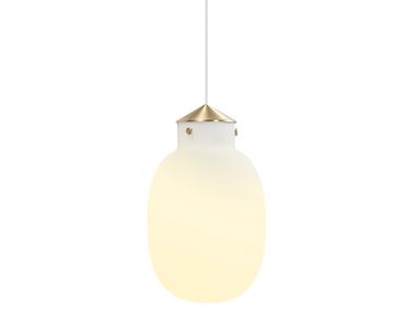 RAITO Dimmable opal glass pendant lamp By DFTP
