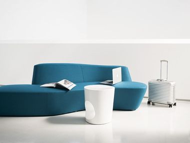 POLAR | Bench with back Polar Collection By Tacchini design PearsonLloyd