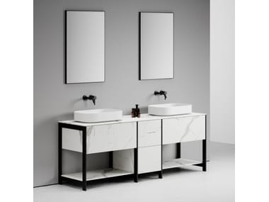 PORCELANATO vanity unit By LUSSO