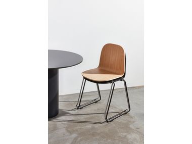 POTATO Sled base stackable chair By DesignByThem | design Sarah Gibson ...