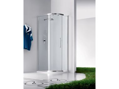 Box doccia angolare in vetro con porta scorrevole PRAIA - 8 Collezione ...