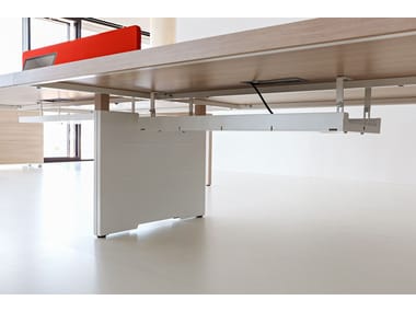 PRISMA L-shaped sectional workstation desk By ACTIU | design Sylvain ...