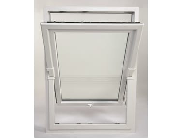 Horizontally pivoted window PVC horizontally pivoted window By Oknoplast