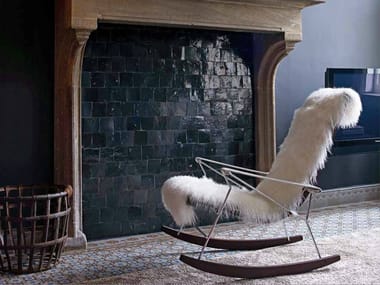 J.J. | Rocking armchair By B&B Italia design Antonio Citterio