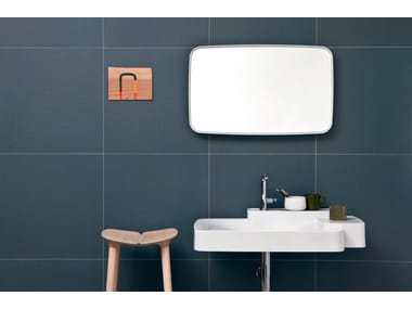 PICO UP BLUE Porcelain stoneware wall tiles By Mutina