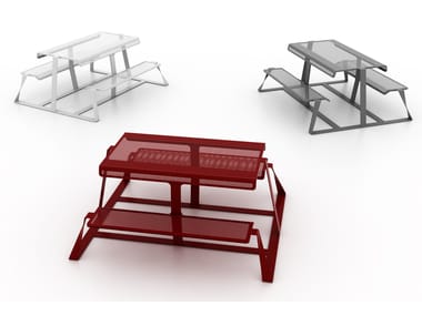 T-BENCH Metal Bench By altreforme | design B-bold