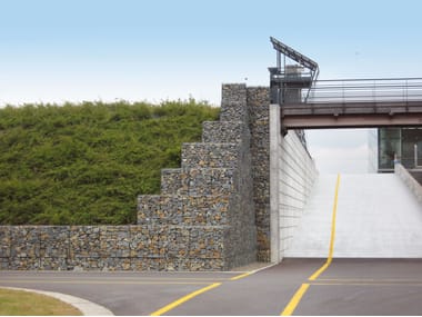 NATURAL STONE BOX Electrically welded mesh Gabion and mesh for river ...