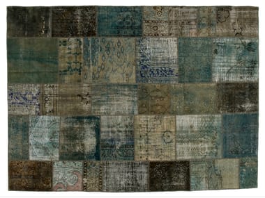 Vintage style patchwork rug PATCHWORK YELLOW By Golran