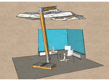 BELLAVISTA LIGHT | Garden partition with light By GM MORANDO