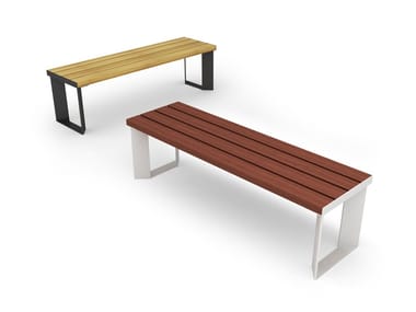 LEMMY | Bench Backless steel Bench By LAB23 | design Gibillero Design