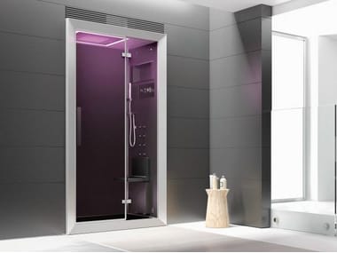 Multifunction steam shower cabin FRAME 100 By Jacuzzi® design Mario ...