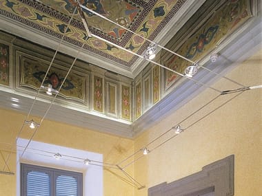 Foco halógeno para el techo MINITENSOFARIUNO By Cini&Nils diseño Mario ...