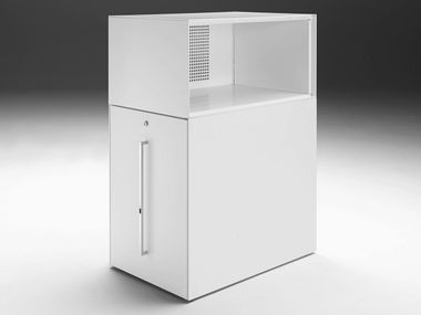 APOTHEKERSCHRANK Office storage unit with sliding doors with lock By ...