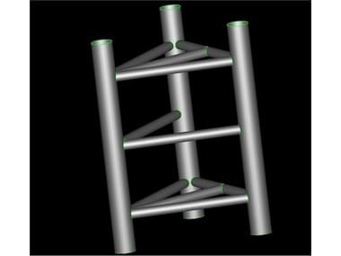 Steel lattice structure By CMM