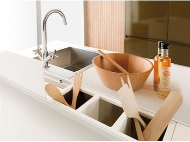 EASYRACK KITCHEN STEP | Kitchen equipped track By DOMUSOMNIA