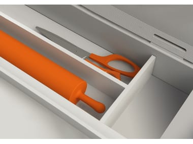 Kitchen equipped track EASYRACK KITCHEN STEP | Tools holder By DOMUSOMNIA