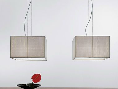 CLAVIUS | Silk pendant lamp By AXOLIGHT design Manuel Vivian