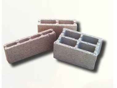 Bloques de hormigón aligerado para particiones | Bloques y ...