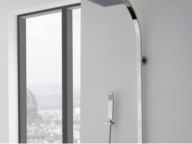 QUBIC | Shower panel with overhead shower By GRAFF