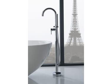 IMMERSION Floor standing bathtub mixer with hand shower By GRAFF