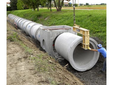 Sewer pipe and component WATER MAINS GRID COMPONENT By CEDA