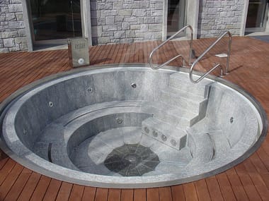 Hydromassage swimming pool By Happy Sauna