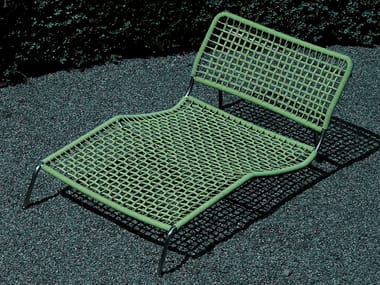 FROG Garden steel and PVC easy chair By Living Divani