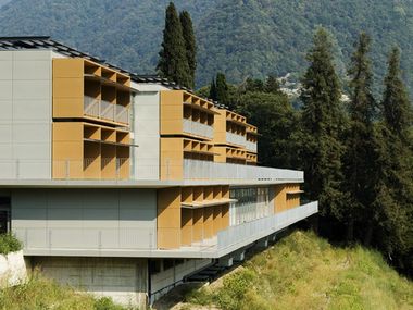 Roofing panel and sheet in fibre cement SWISSPEARL® By SWISSPEARL Italia