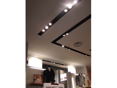 GUIDE Extruded aluminium linear lighting profile for downlights By ...